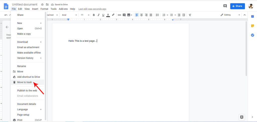 How to Delete a Document in Google Docs Permanently?