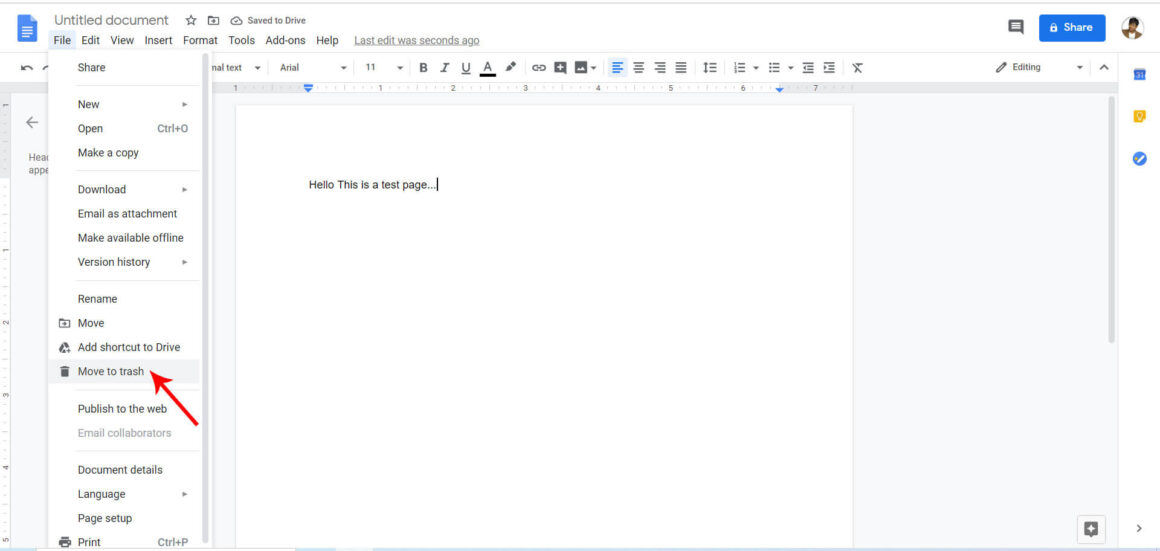 How to Delete a Document in Google Docs Permanently?
