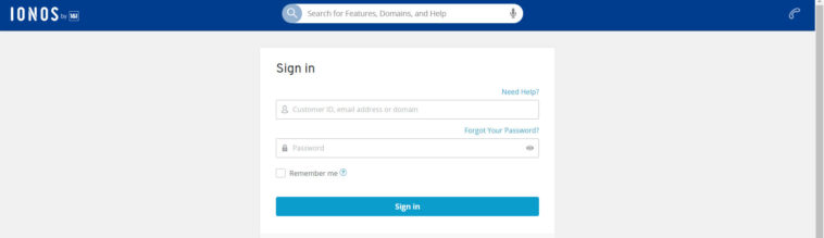 Webmailer Ionos